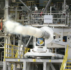 AFRL Concludes Aerojet Rocketdyne Engine Preburner Test