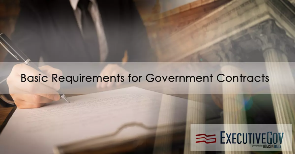 Basic Requirements for Government Contracts