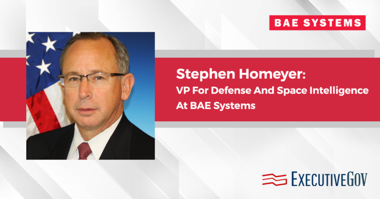 Stephen Homeyer: VP For Defense And Space Intelligence At BAE Systems