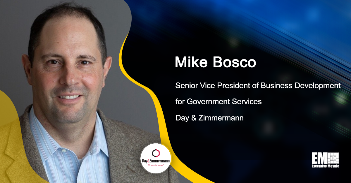 Day & Zimmermann Selects Mike Bosco as SVP of Business Development for ...