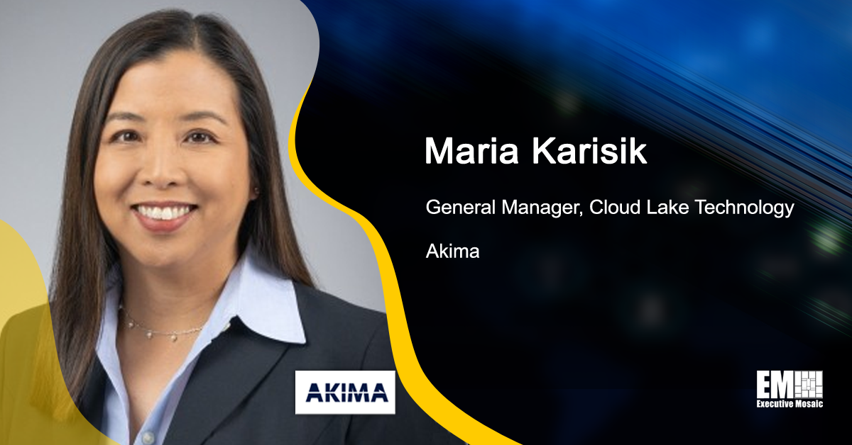 Akima Selects Maria Karisik as GM of Cloud Lake Technology Subsidiary