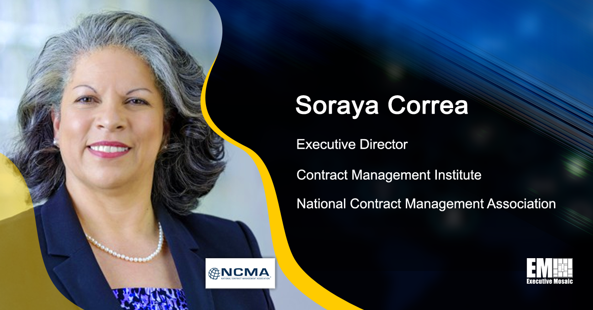 Former DHS Official Soraya Correa Named Contract Management Institute ...