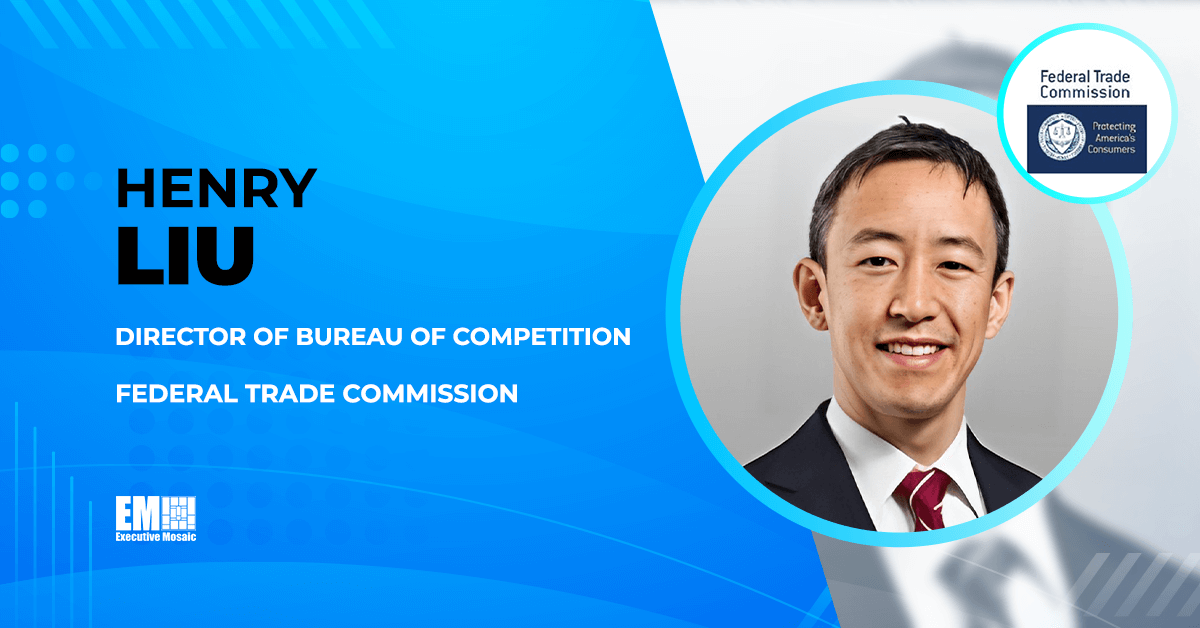 Law Firm Partner Henry Liu Named FTC Bureau of Competition Director