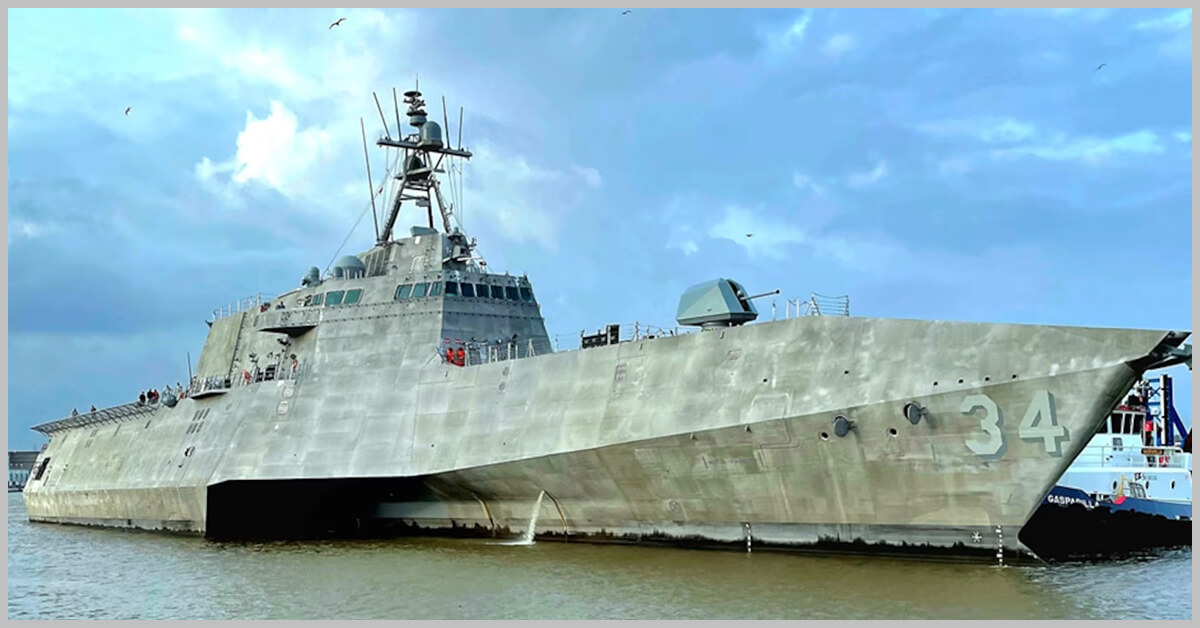 Navy Commissions Austal USA-Built USS Augusta Littoral Combat Ship