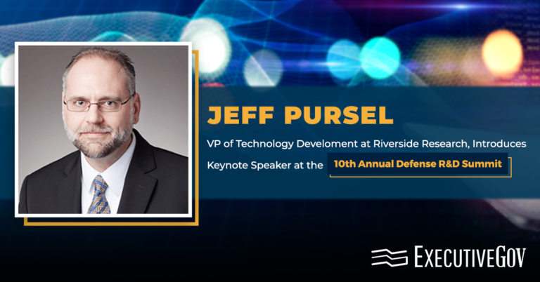 Jeff Pursel, VP of Technology Development at Riverside Research ...