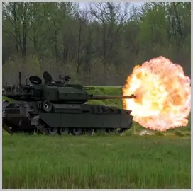 Army Christens 1st Production Model of M10 Booker Combat Vehicle