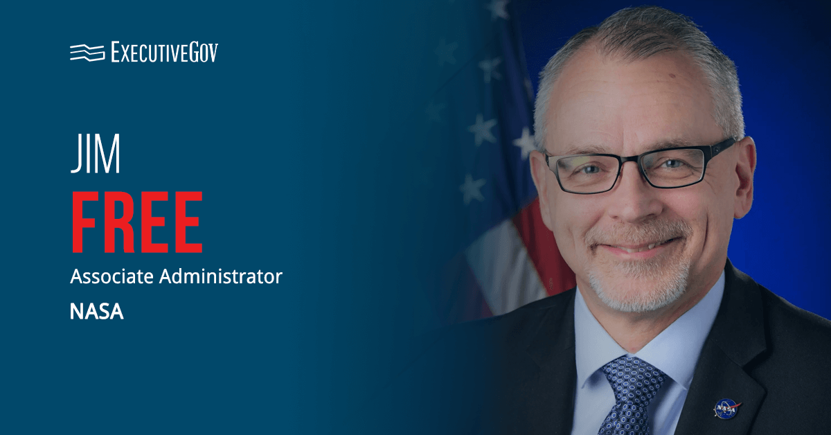 Assoc. Administrator Jim Free Set to Retire After 3 Decades at NASA