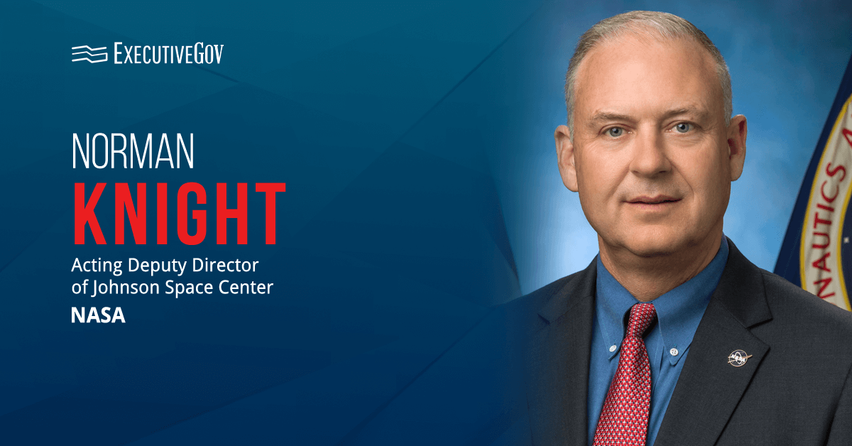 Norman Knight Named Acting Deputy Director of NASA's Johnson Center