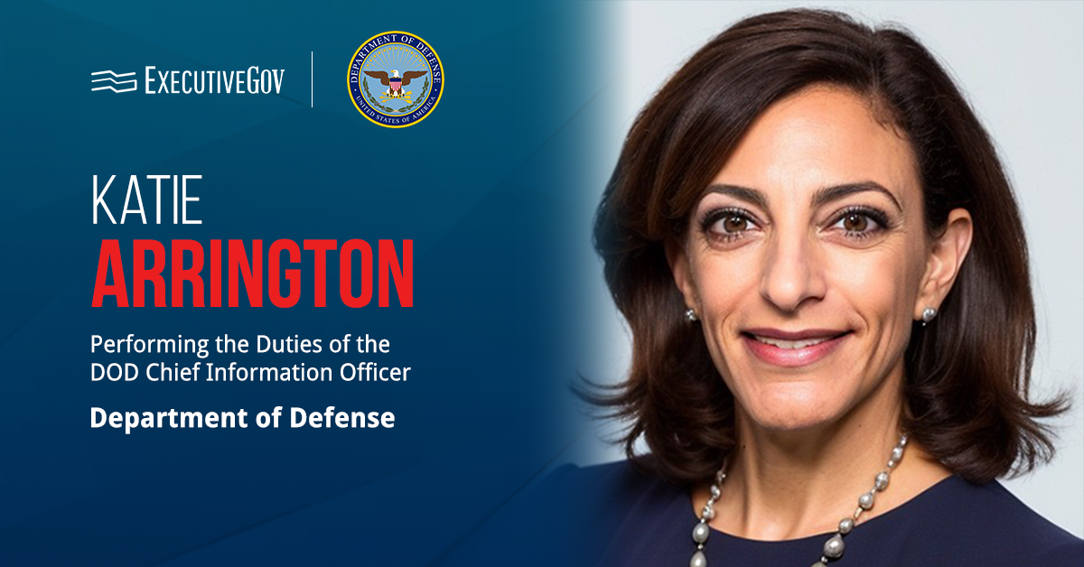Katie Arrington to Perform DOD CIO Duties