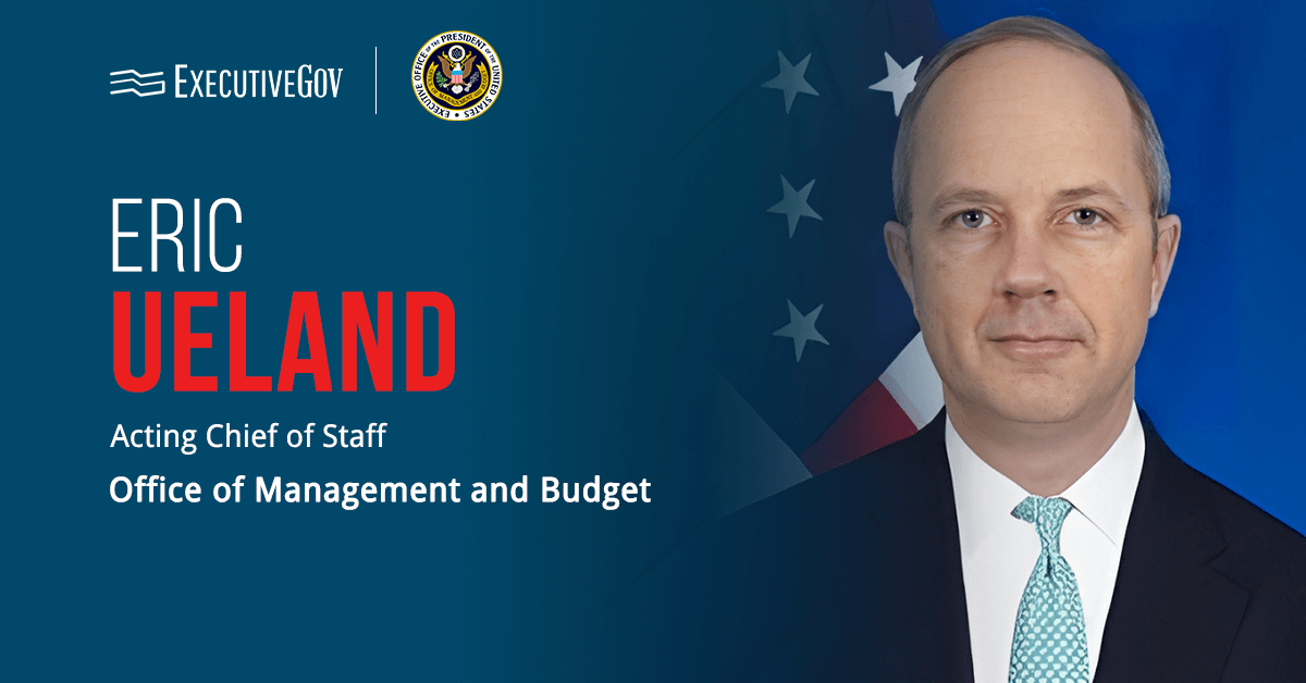 Trump Nominates Eric Ueland as OMB Deputy Director for Mgmt