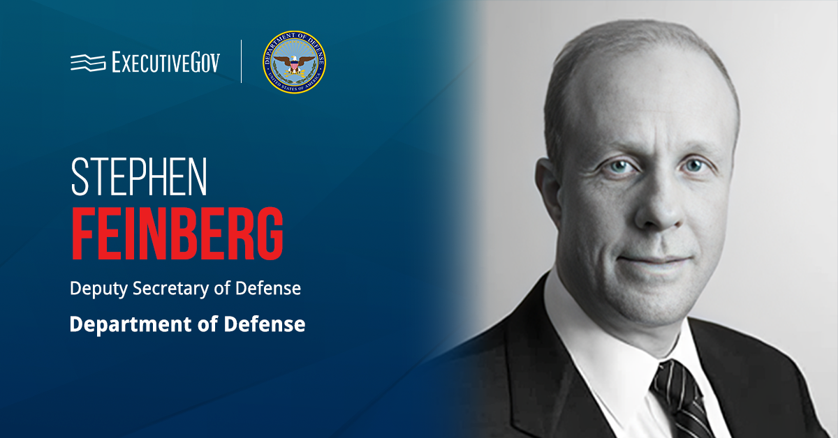 Stephen Feinberg Takes Oath as Deputy Defense Secretary