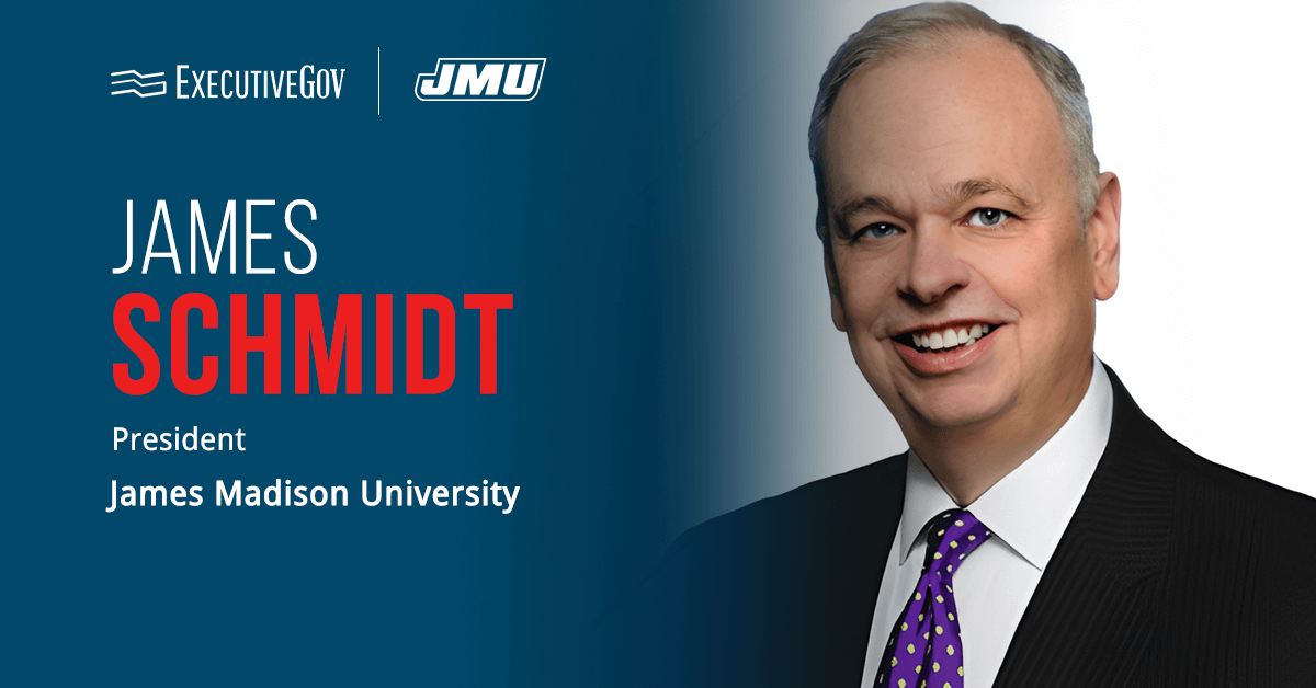 James Schmidt Named 7th JMU President